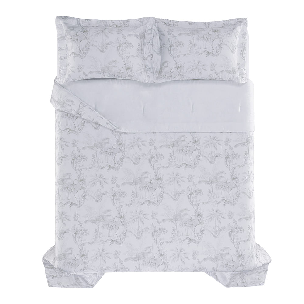 Jogo de Cobre Leito Queen 300 Fios Aironi | Trussardi