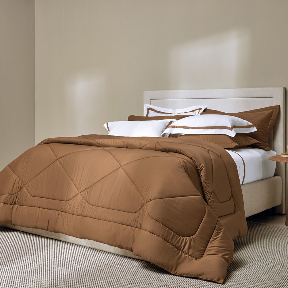 Edredom Queen 300 Fios Cetim Grasso Vecchio | Trussardi