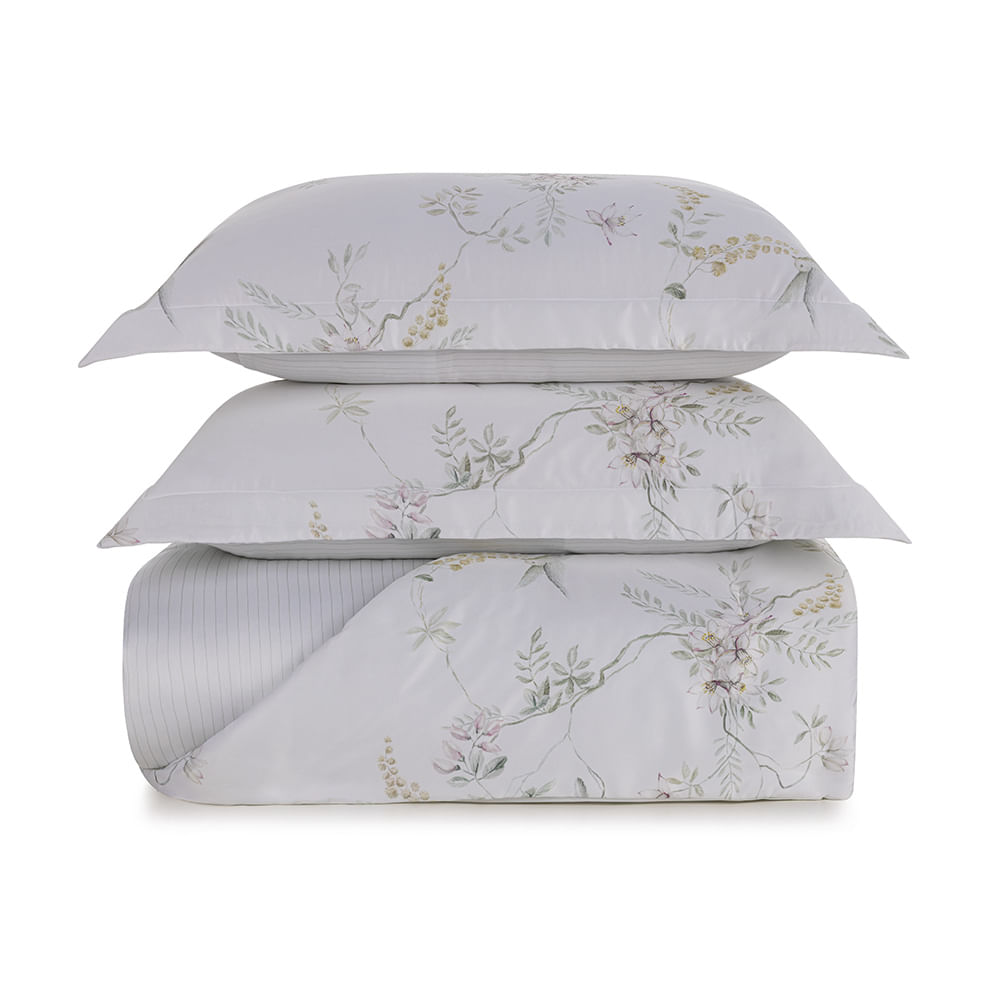 Jogo de Colcha Queen 300 fios Bambu Isola Bella